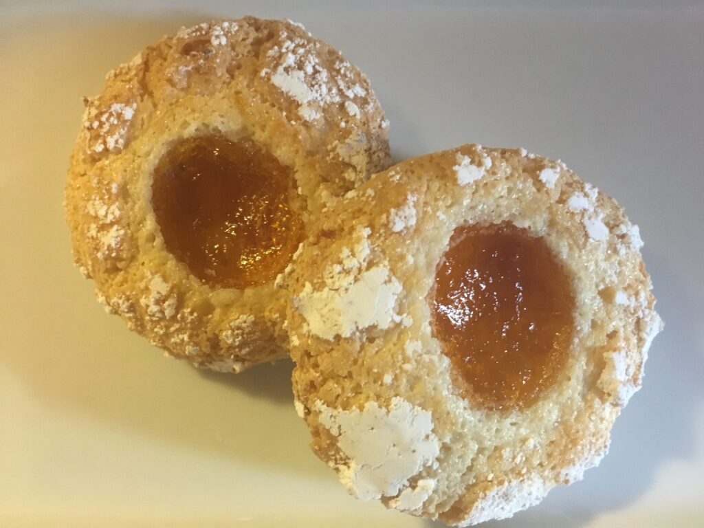 Apricot Amaretti - Potomac Sweets